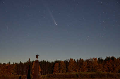 The King & Queen stand in awe of the celestial visitor! – Comets ...